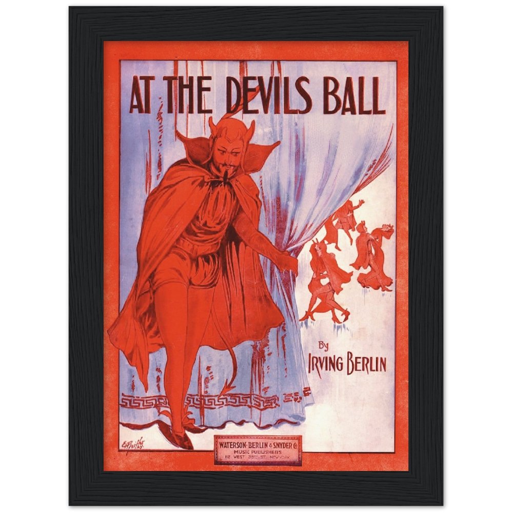 Affiche d'art At The Devils Ball – Les vilaines curiosités